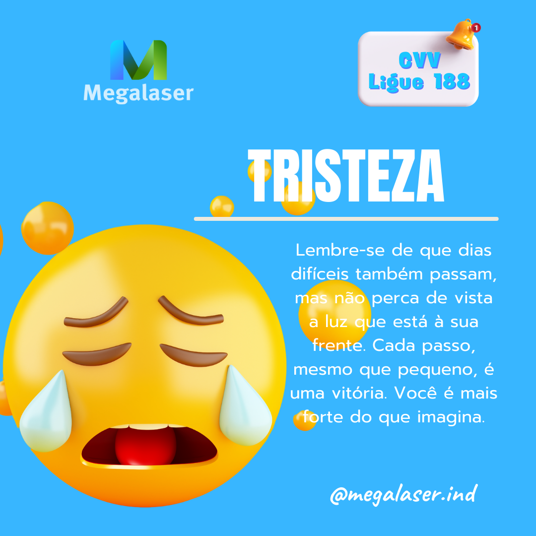 Setembro Amarelo - Tristeza - Megalaser